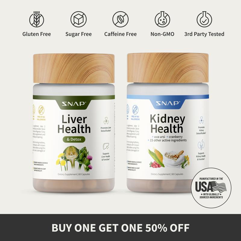 Snap Supplements Liver Health + Kidney Health Bundle - TikTok Shop