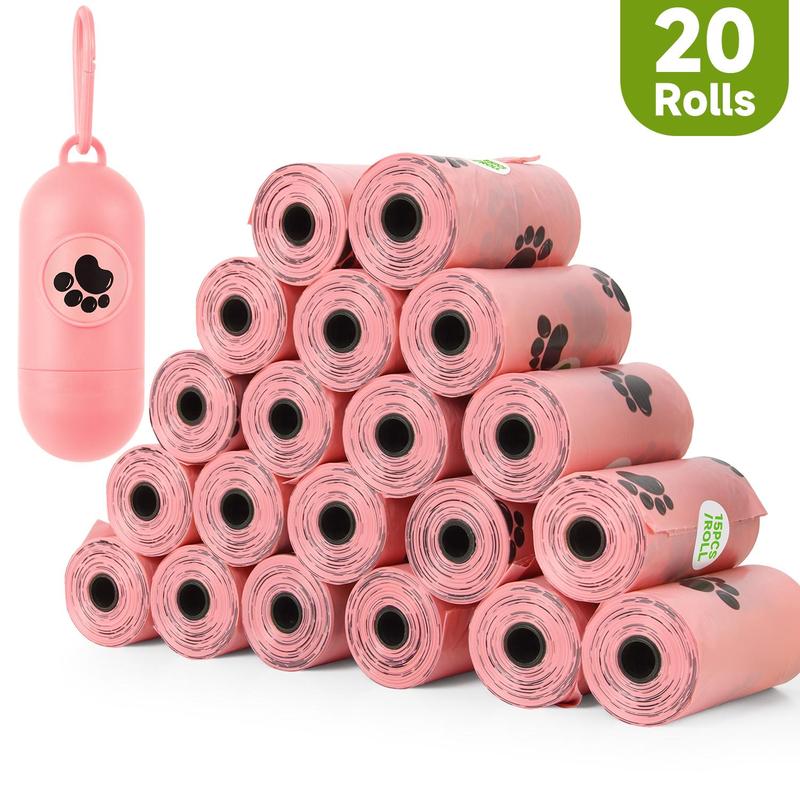 Pet Waste Bags - Bags For Dog Poop Picking Up And Cat Cleaning - Strong ...