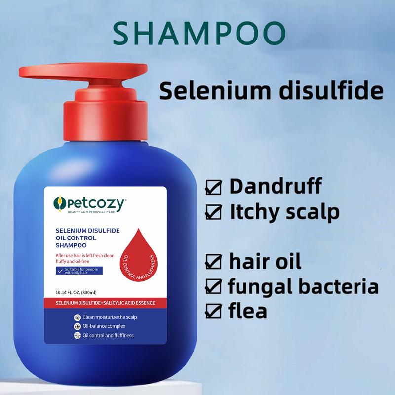 Selenium Disulfide Hair Care Shampoo, Oil Control Refreshing Anti ...