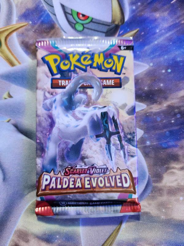 Pokemon Paldea Evolved Booster Pack - TikTok Shop