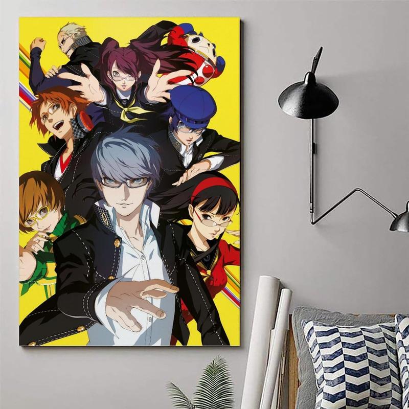 Persona 4 Golden Video Game Posters - Frame Not Included - TikTok Shop