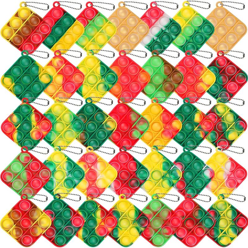 LIAM&AVA Party Favors 35 Pcs Pop Fidget Toys Keychain Adults - TikTok Shop