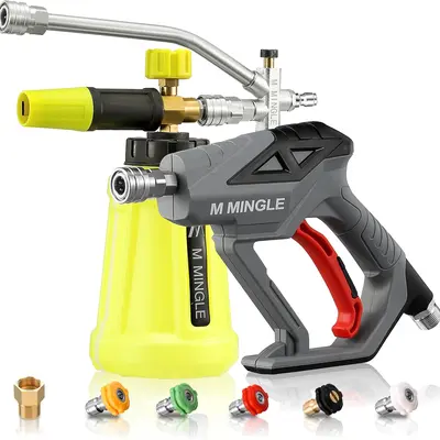 Heavy Duty AstroAI Short Pressure Washer Gun With Swivel High Pressure ...