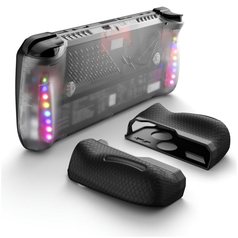 JSAUX RGB Transparent Back Plate for ROG Ally X, ROG Ally X Case ...