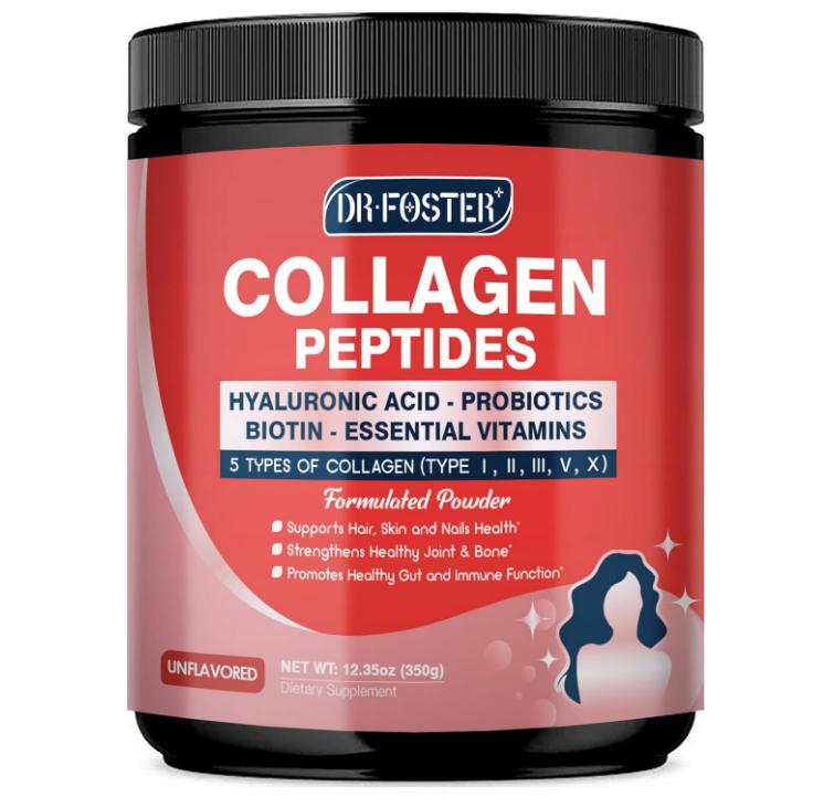 Multi Collagen Peptides Powder with Probiotics - Type I II III - TikTok ...