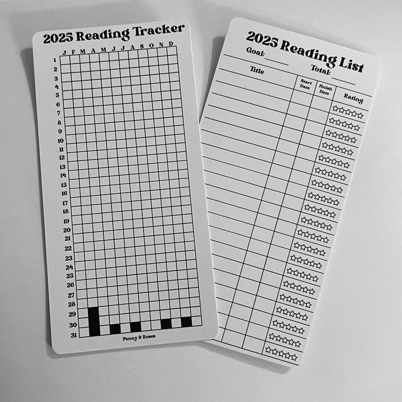 2025 Reading Tracker Bookmark | Reading Goal Tracker | Habit - TikTok Shop