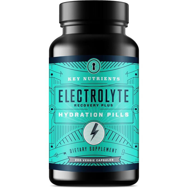 KEY NUTRIENTS Electrolyte Tablets, 200 Capsules, Salt Tablet - TikTok Shop