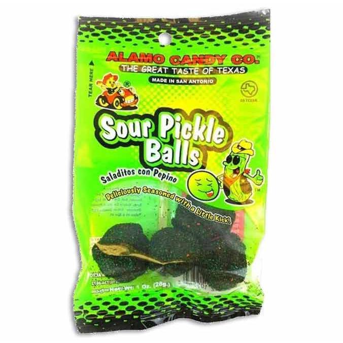 Alamo Candy Sour Pickle Balls, 1 oz. - TikTok Shop