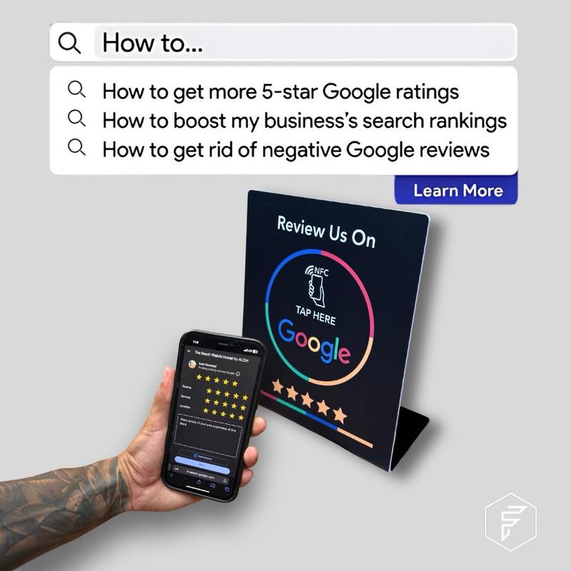 Google Review Stand for instant 5 star reviews! - TikTok Shop