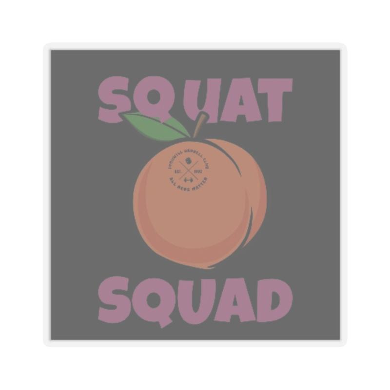 SQUAT SQUAD Decorative Stickers Glossy Vinyl Ornaments - TikTok Shop