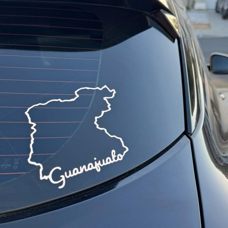 Guanajuato Outline Mexico Vinyl Decal Sticker Many Colors/Sizes ...