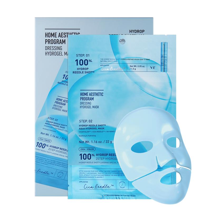 [Official VT Cosmetics] Hydrop ReedleShot 100 2-Step Hydrogel Mask 1EA ...
