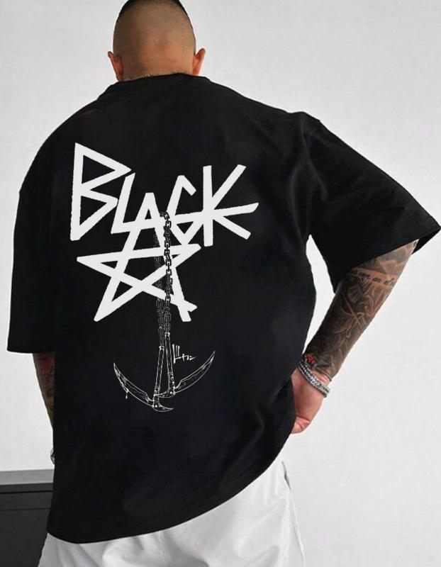 Blackstar X Chain Scythe - Soul Eater shirt Anime Oversize T-Shirt ...