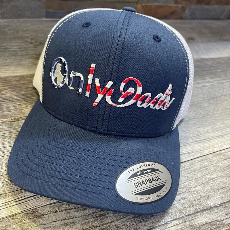 3D Printed puff OnlyDads SnapBack hat - TikTok Shop