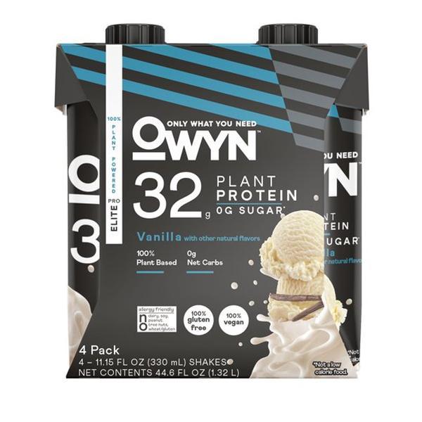 OWYN Pro Elite Protein Shake, Vanilla, 4 Ct, 32g protien - TikTok Shop