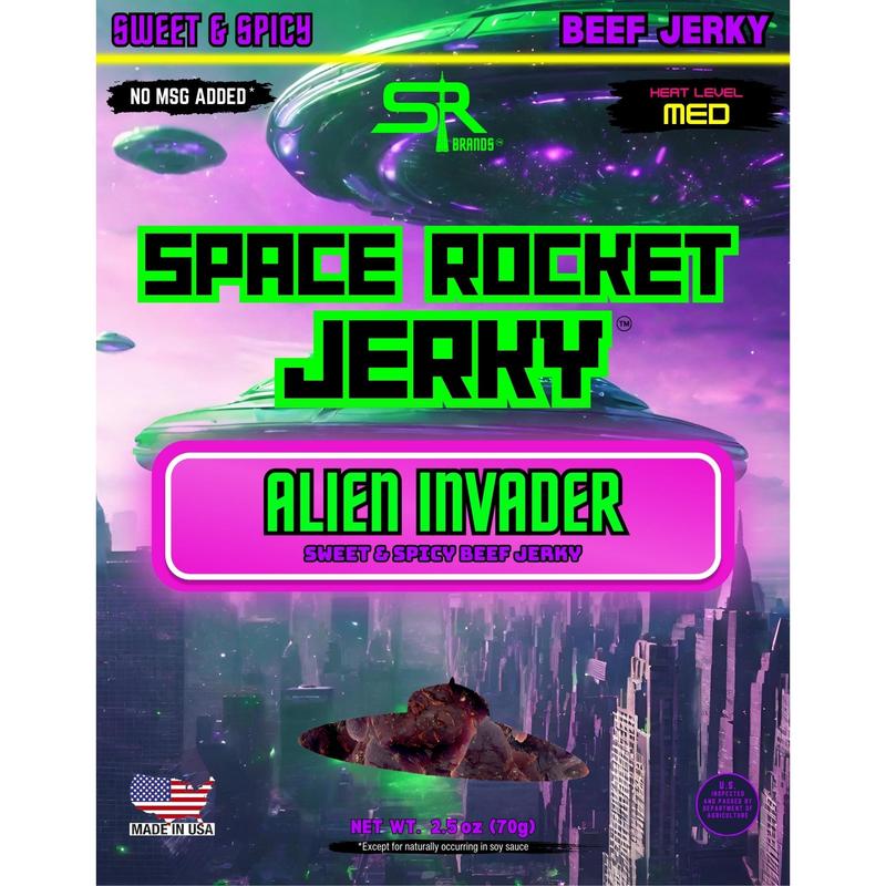 Sweet & Spicy 2.5oz, Beef [Alien Invader] - TikTok Shop