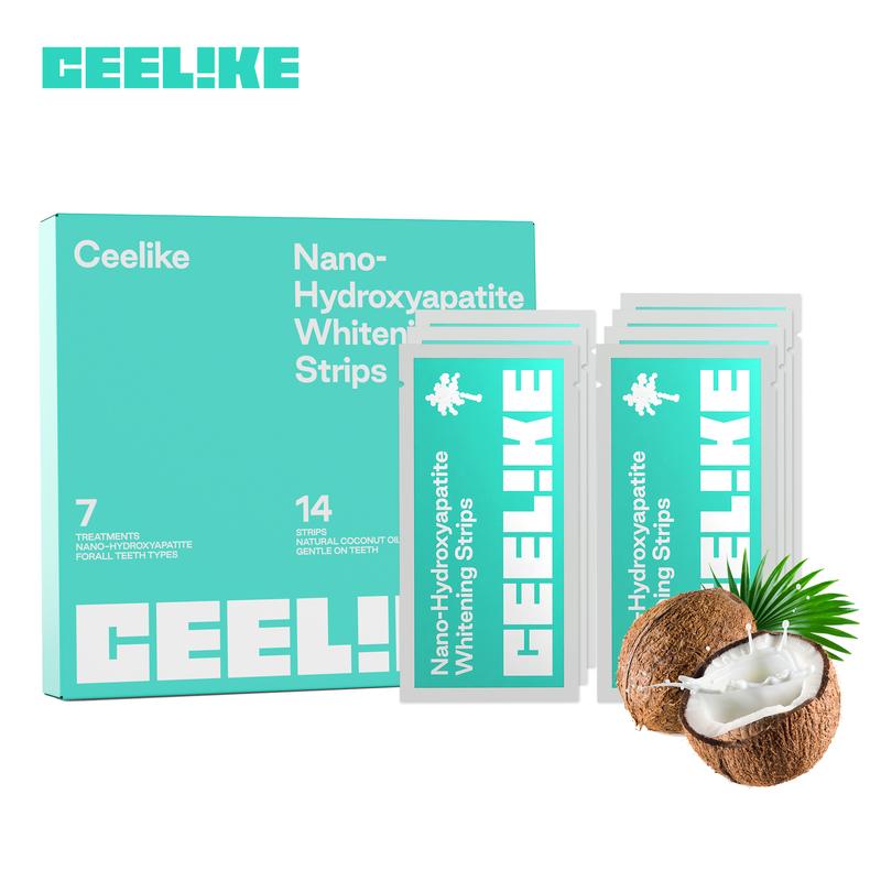 Ceelike 7-Day Teeth Strips | Enamel-Safe Formula for a Healthier ...