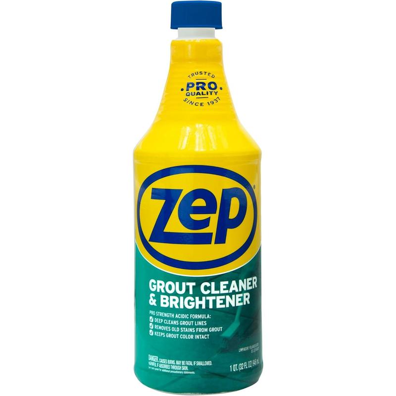 Zep Grout Cleaner and Brightener - 32 Ounce (1 Bottle) - ZU104632 ...