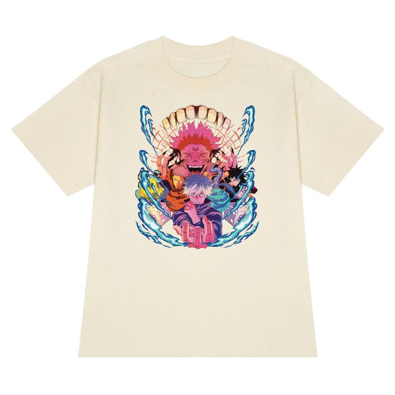 Gojo Satoru & Sakuna T-Shirt, Jujutsu Kaisen Anime Shirt, Manga Tee ...