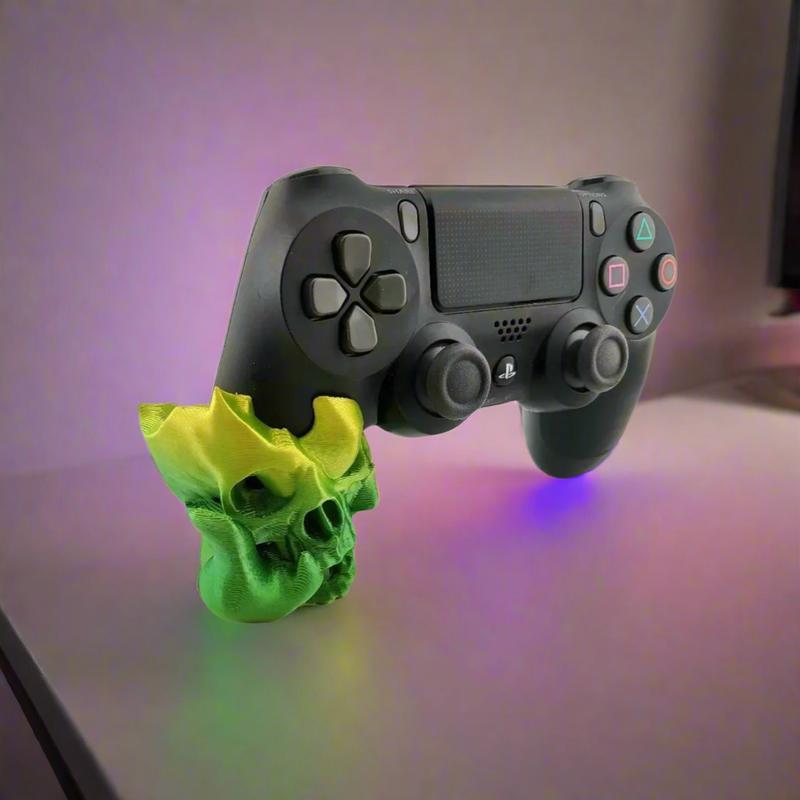 🔥 PS4 Controller Stand – Skull Fire Joystick Holder 💀🎮 | Customizable ...
