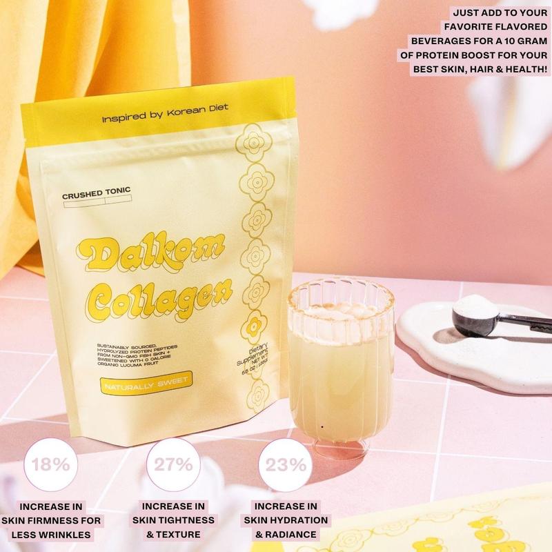 Marine Collagen - Organic Lucuma Dalkom - Sugar Free Sweet Collagen ...