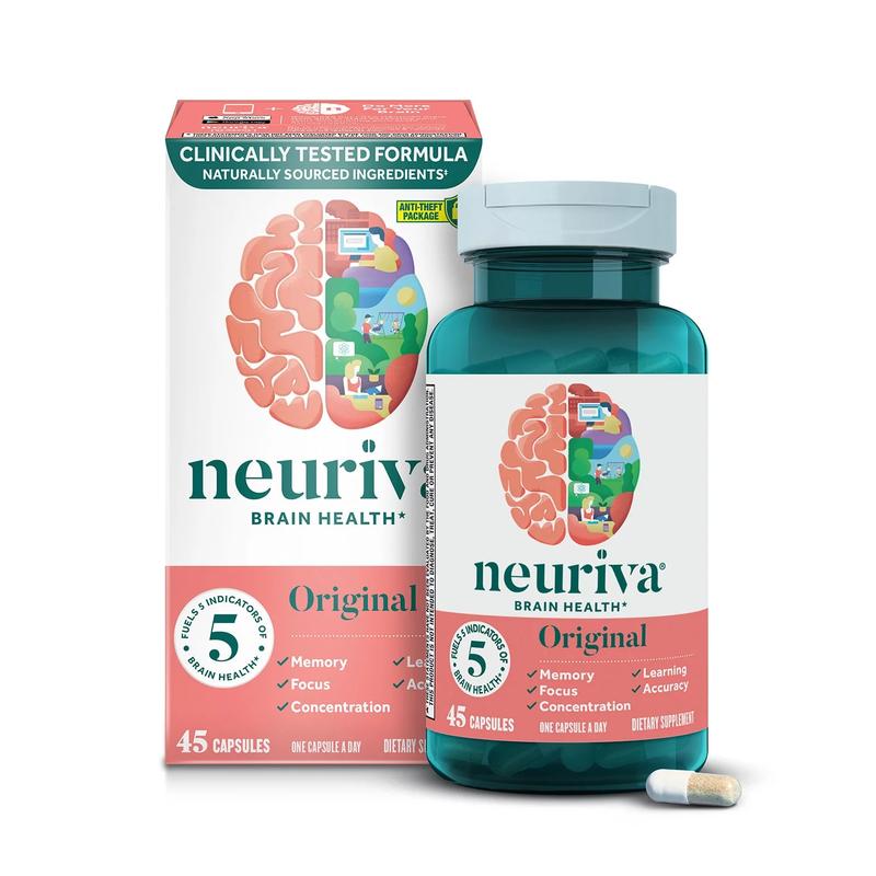 Neuriva Original Brain Health Supplement Capsules, 45 Count - TikTok Shop