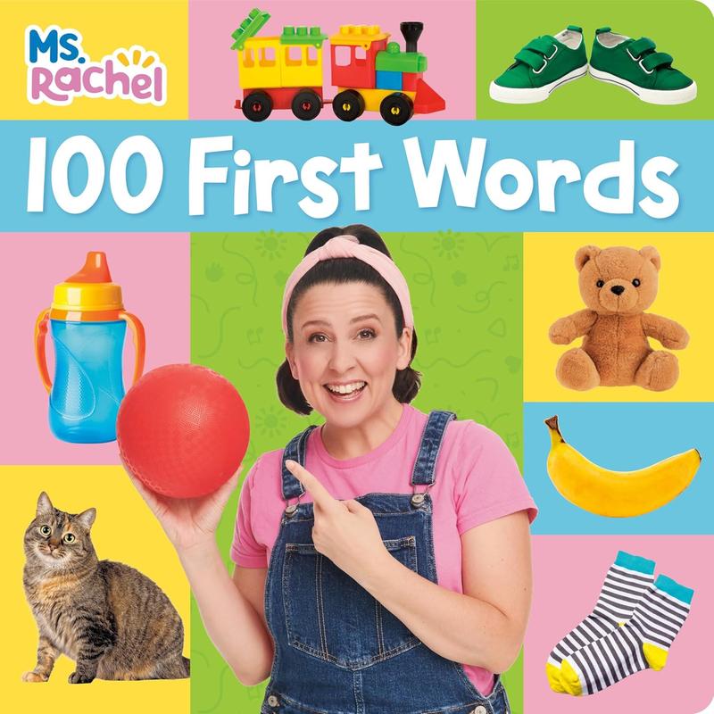 100 First Words (Ms. Rachel) -- MS Rachel - Board Book - TikTok Shop