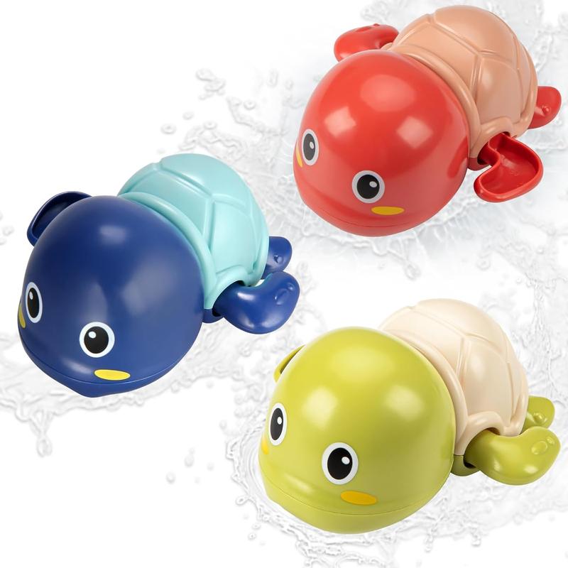 Bath Toys, 3 Pack Cute Swimming Turtle Bath Toys for Toddler - TikTok Shop