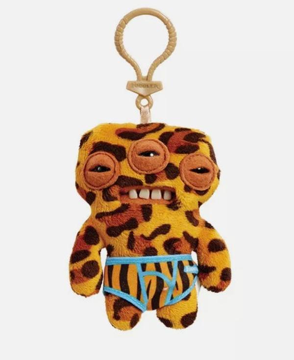 Fugglers Alien Leopard Keyring - Crazy Bad Tooth Teddy Bear, - TikTok Shop