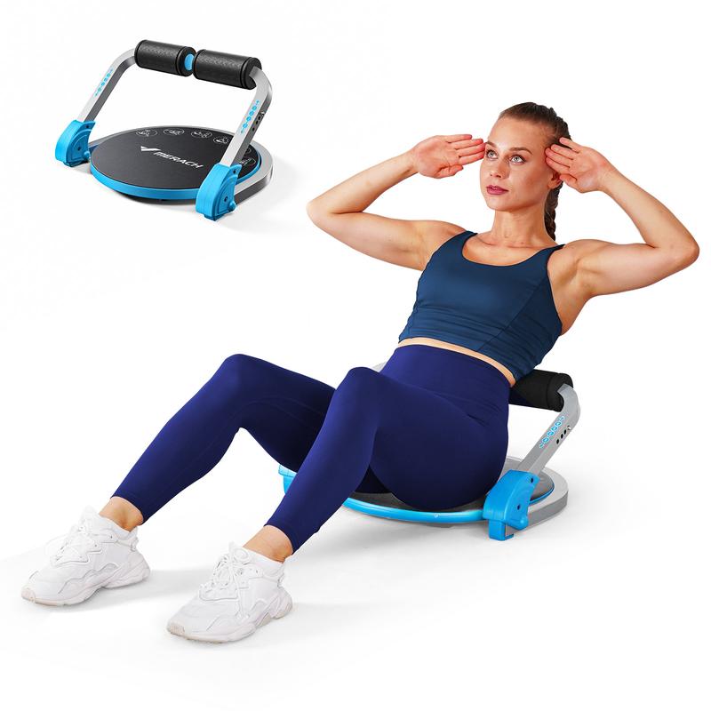 MERACH Sit-Up Exercise Equipment, Ab Crunch Machine Roll-up Machine ...
