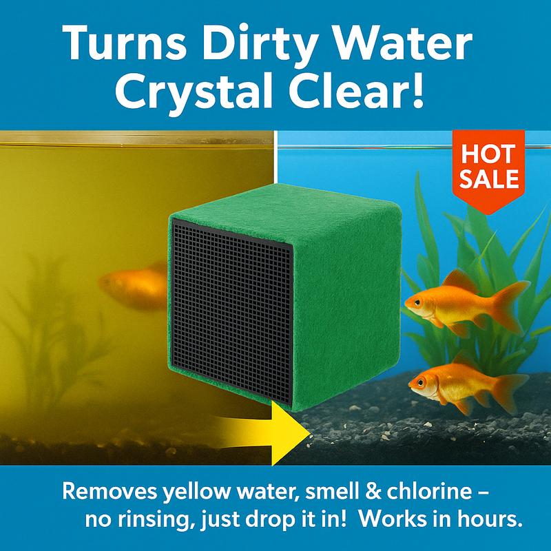 Natural Clean Water Magic Cube(Upgraded with Contton) - Clears Cloudy ...