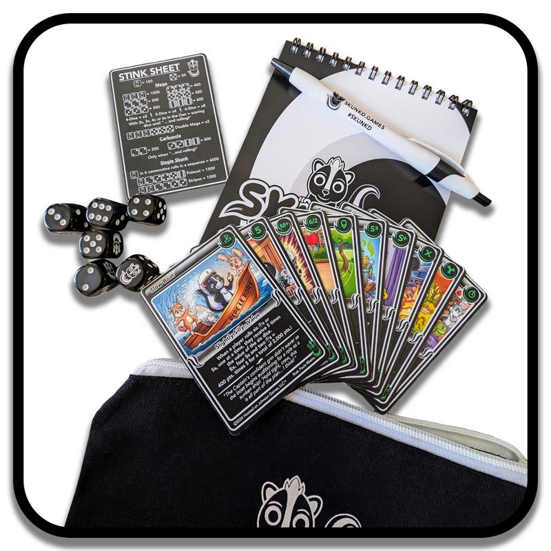 SKUNK'D: The Ultimate Dice-Rolling Adventure with 6 Custom Dice ...