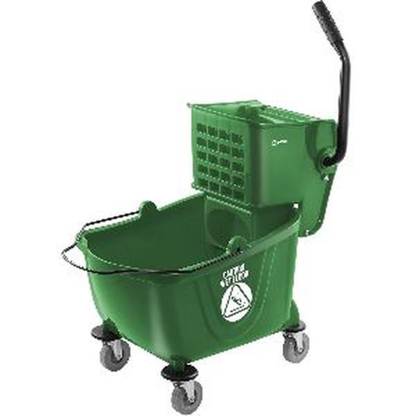 Dryser Commercial Mop Bucket with Side Press Wringer, 26 Quart ...
