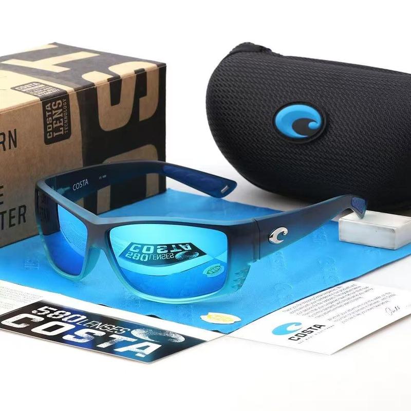 Costa Men's Cat Cay Rectangular Polarized Sunglasses - TikTok Shop