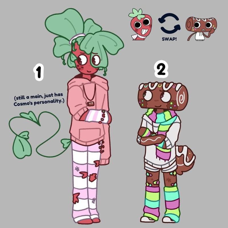 Dandy's World Characters Keychain, Sprout, Cosmo, Game Lover - TikTok Shop