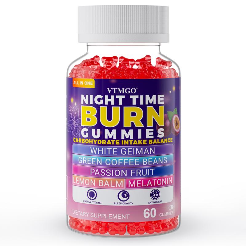NIGHT TIME BURN GUMMIES-Antioxidant Magic: Contains White Kidney ...