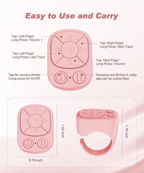 TikTok Scrolling Ring - Remote Control for TikTok, Bluetooth - TikTok Shop