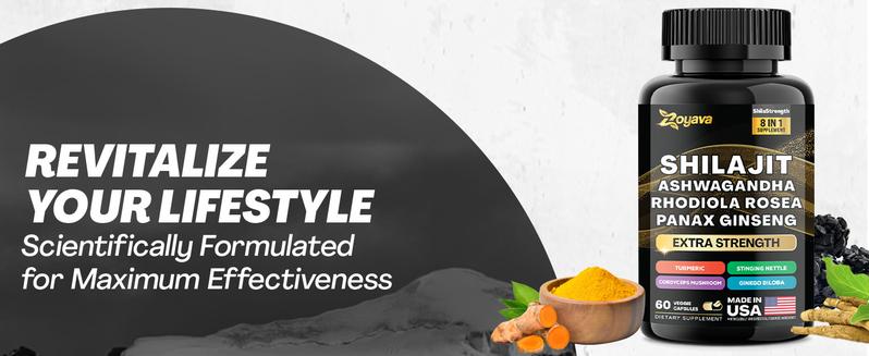 Dynamic Vitality Bundle - Zoyava Sea Moss & Shilajit Supplements ...