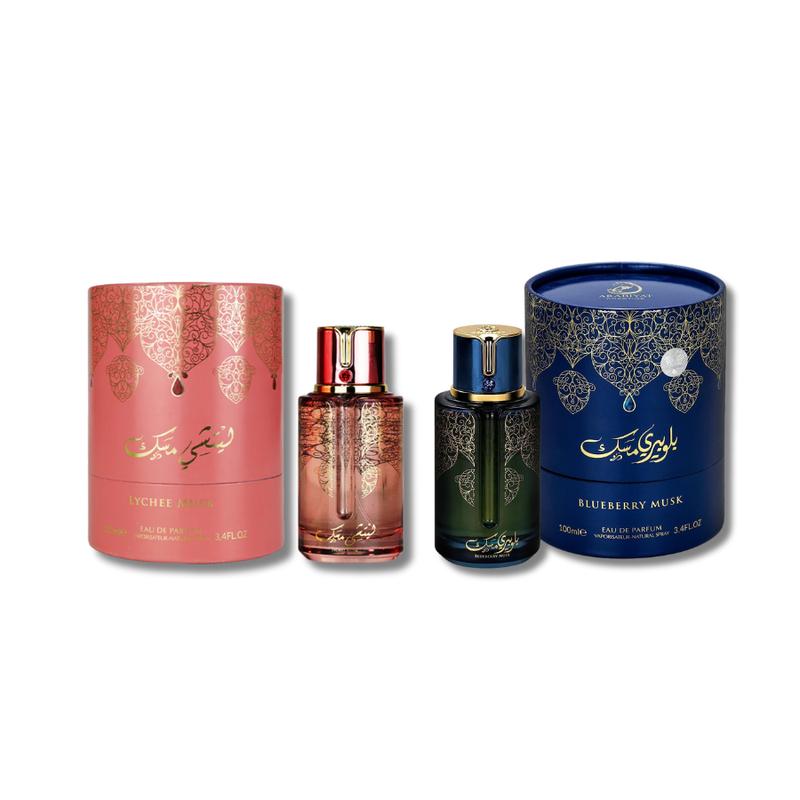 Arabiyat Prestige Lychee Musk Eau De Parfum 3.4FL.OZ bundle pack ...