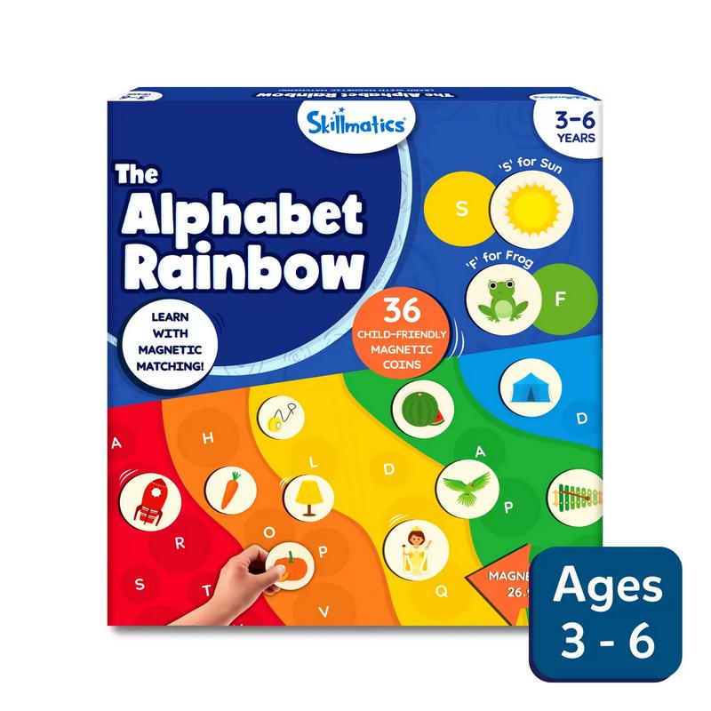 Skillmatics Magnetic Matching Activity - The Alphabet Rainbow ...