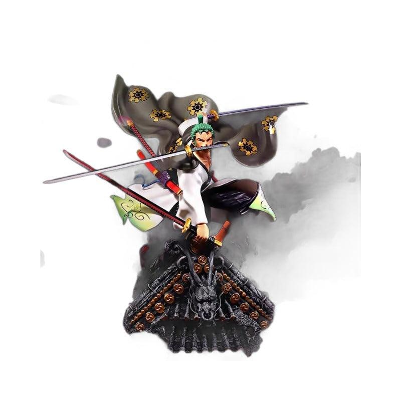 One Piece Zoro Wano Rooftop GK Figure Epic Detail Dynamic Pose - TikTok ...