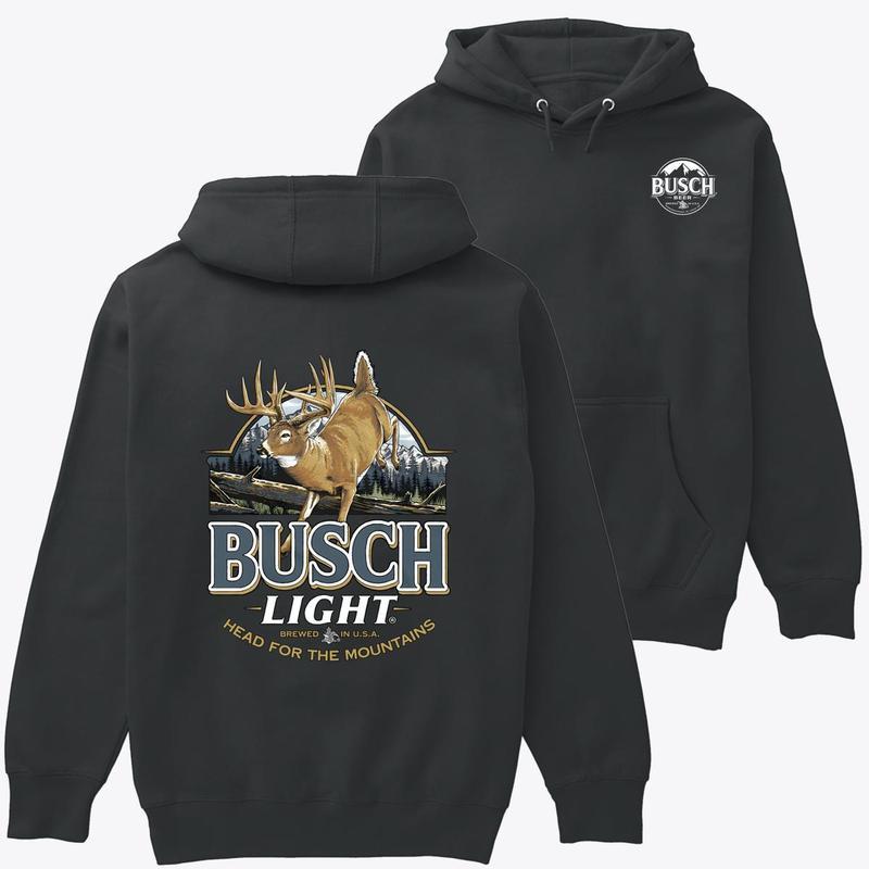 Limited Busch Light Deer Label Hoodie, 2 Sides All Colors Hoodie ...