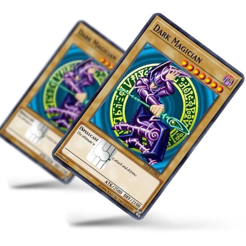 Yu-Gi-Oh! Dark Magician Credit Card Skin | Vinyl Debit Card Cover ...