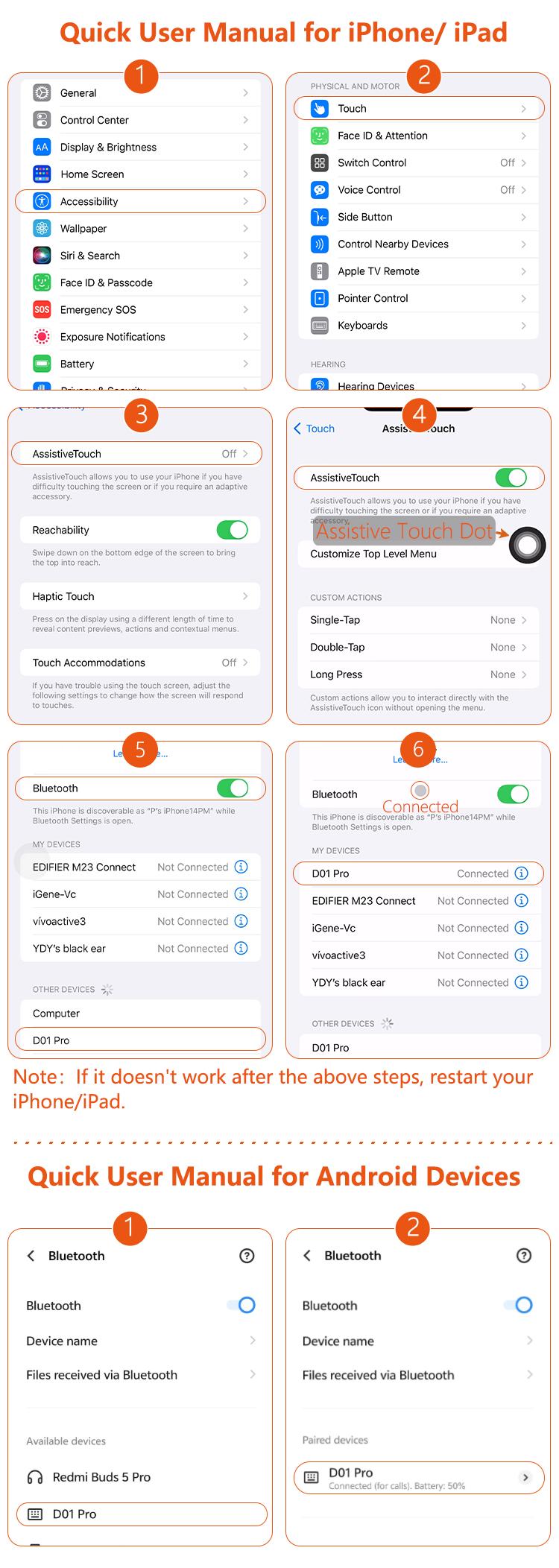 Xring Scrolling Ring Remote Control Scroller Page Turner,Bluetooth ...