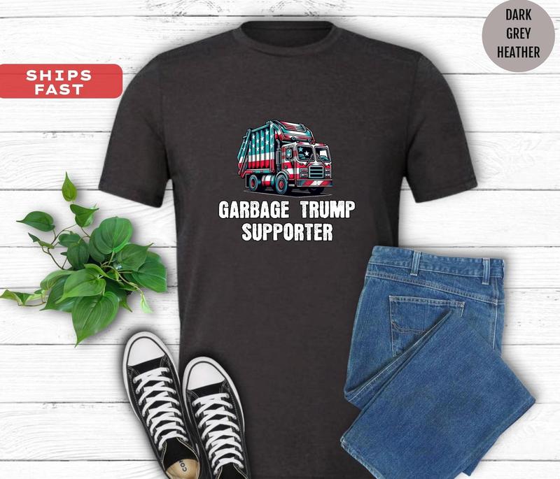 Garbage Truum Supporter Shirt, Floating Garbage Truum Shirt, - TikTok Shop
