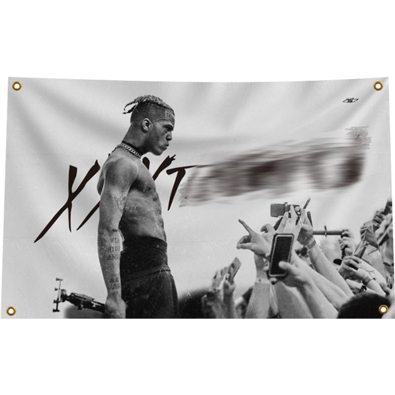 XXX Flag Rapper Banner Hip Hop Tapestry 3x5 Ft Decor - TikTok Shop