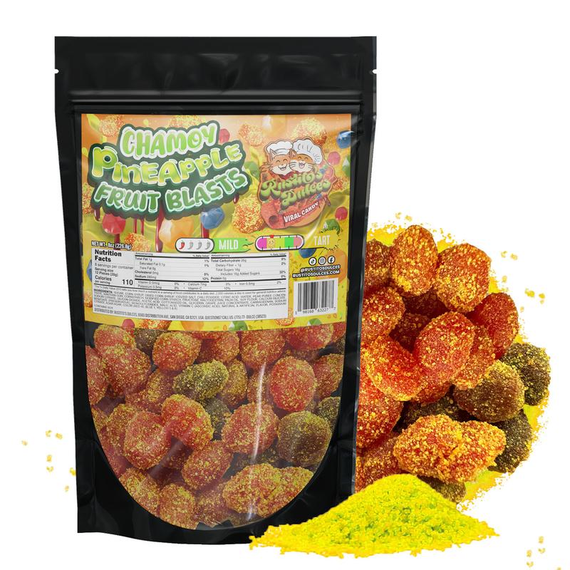 Chamoy Pineapple Fruit Blasts Irresistibly Chewy Tropical Snack ...