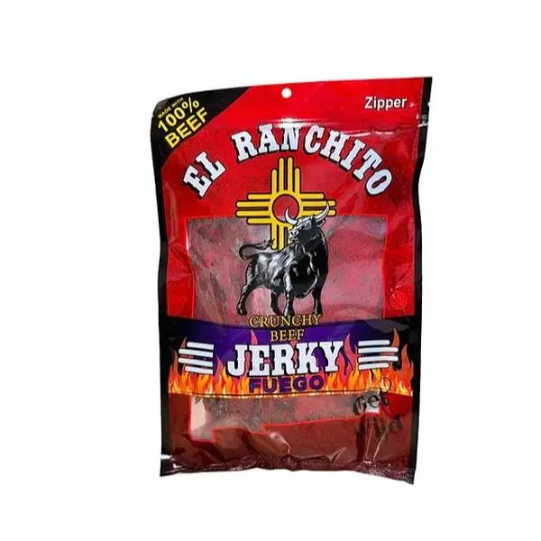Hot!!! Fuego El Ranchito Crunchy Beef Jerky Net Wt. 2 oz - TikTok Shop