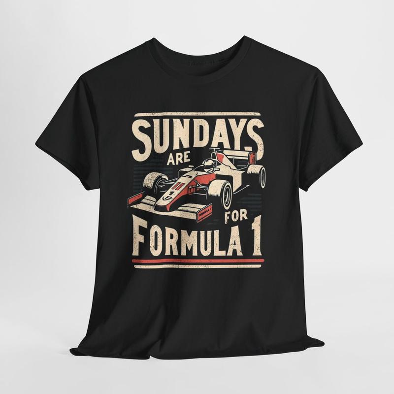 Vintage Formula 1 Racing T-Shirt - Sundays are for Formula 1 - TikTok Shop