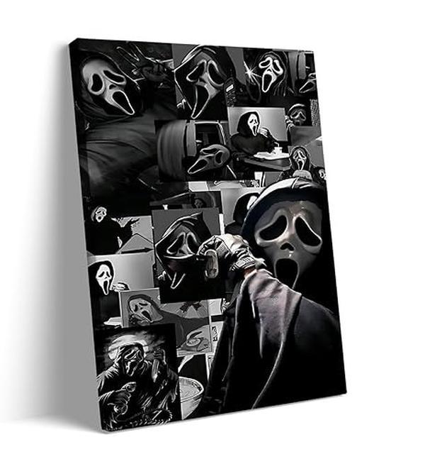 Horror Movie Poster Scream Horror Ghostface Posters Movie room - TikTok ...